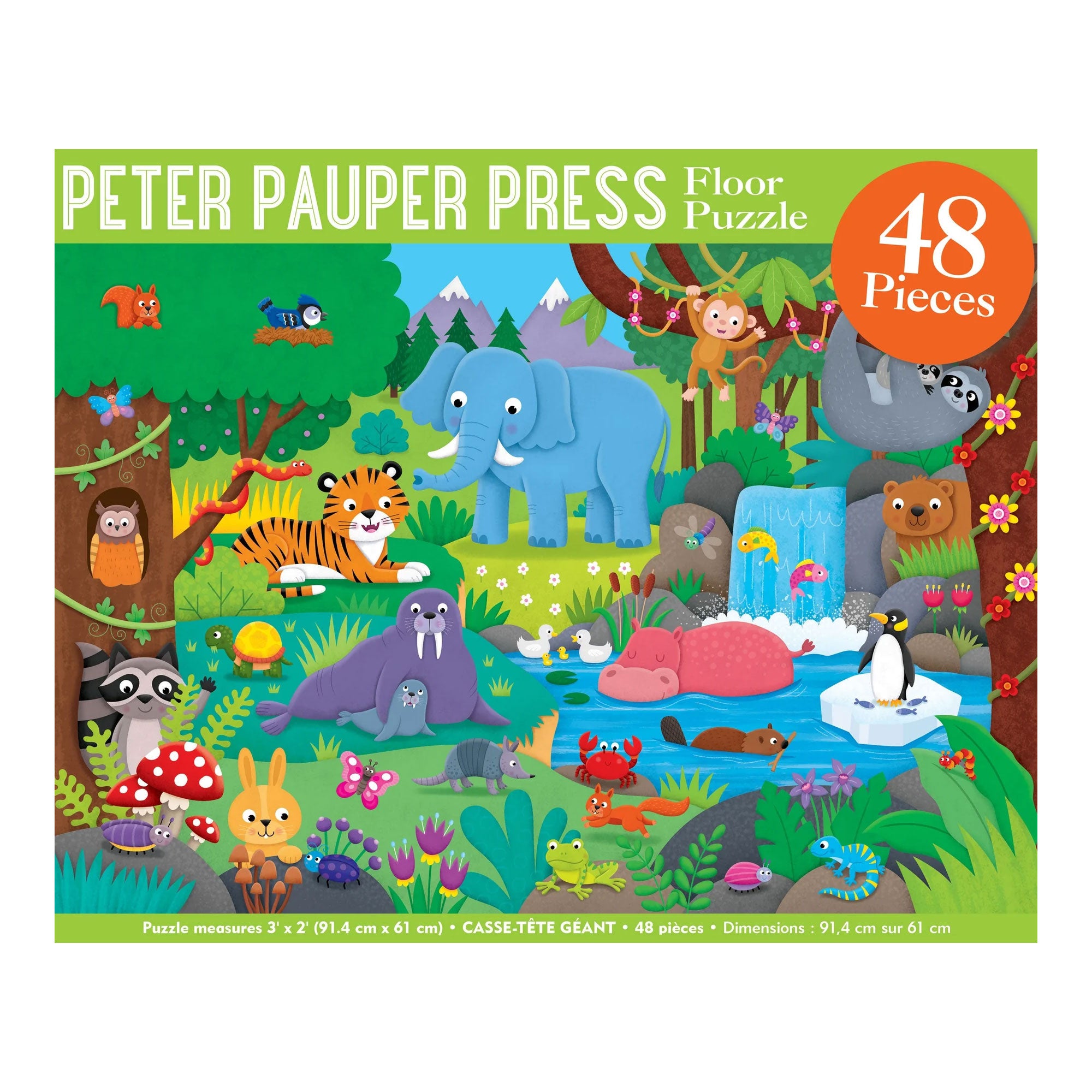 Animal Kingdom Floor Puzzle – Art + Design SXM
